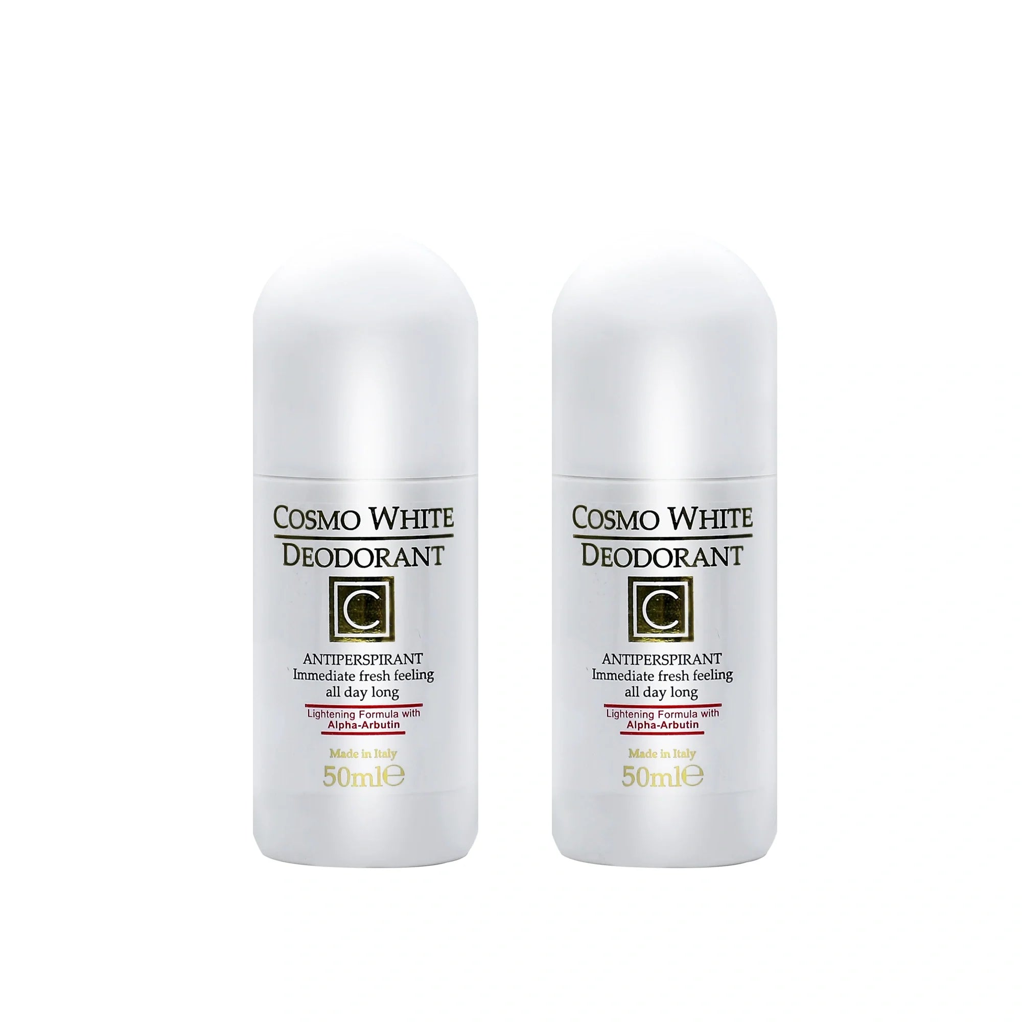 Cosmo White Deodorant with Alpha Arbutin 50ml – Pack of 2 – Pharmalife-KW